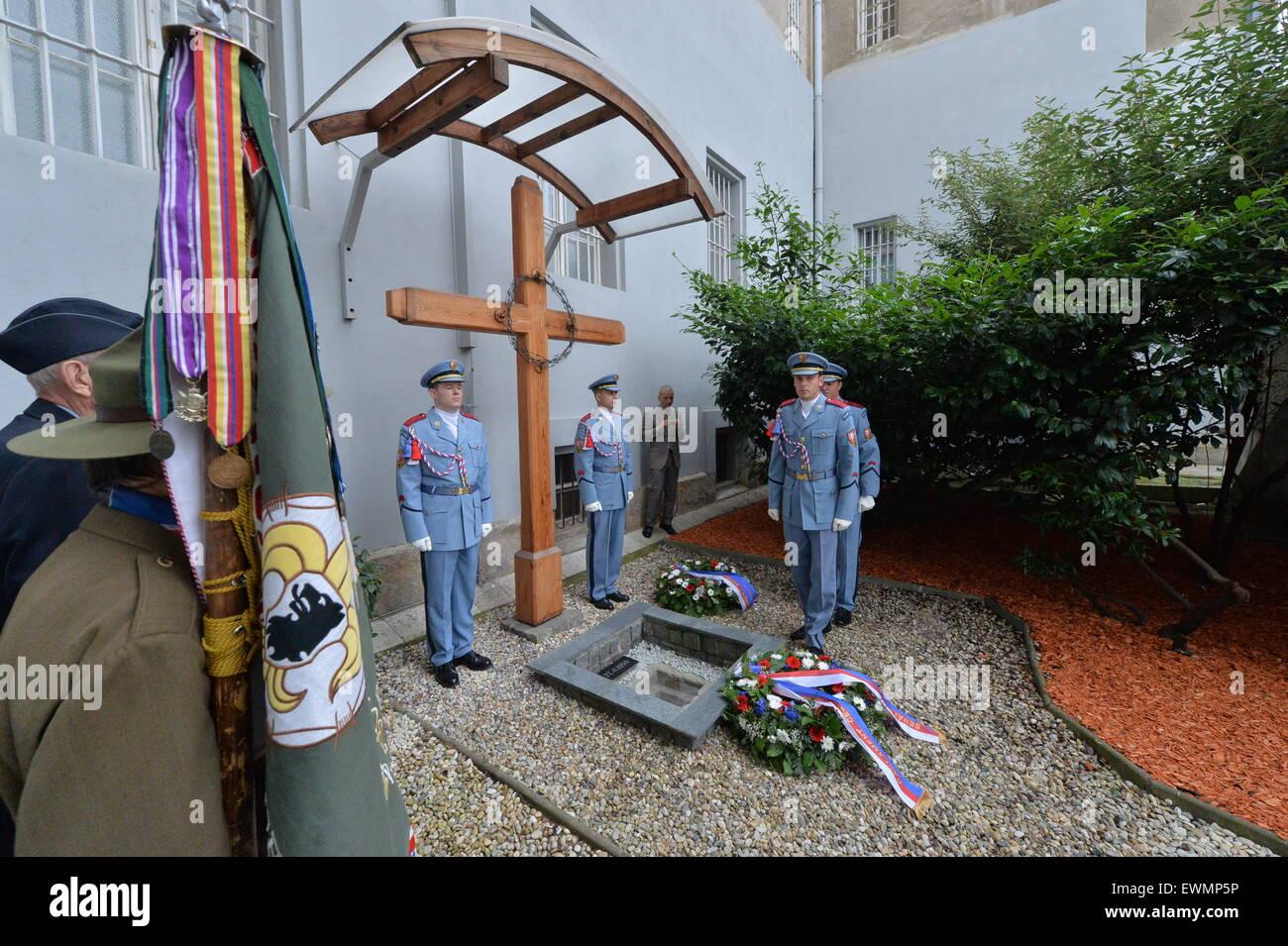 People commemorated Milada Horakova, the sole woman among political ...