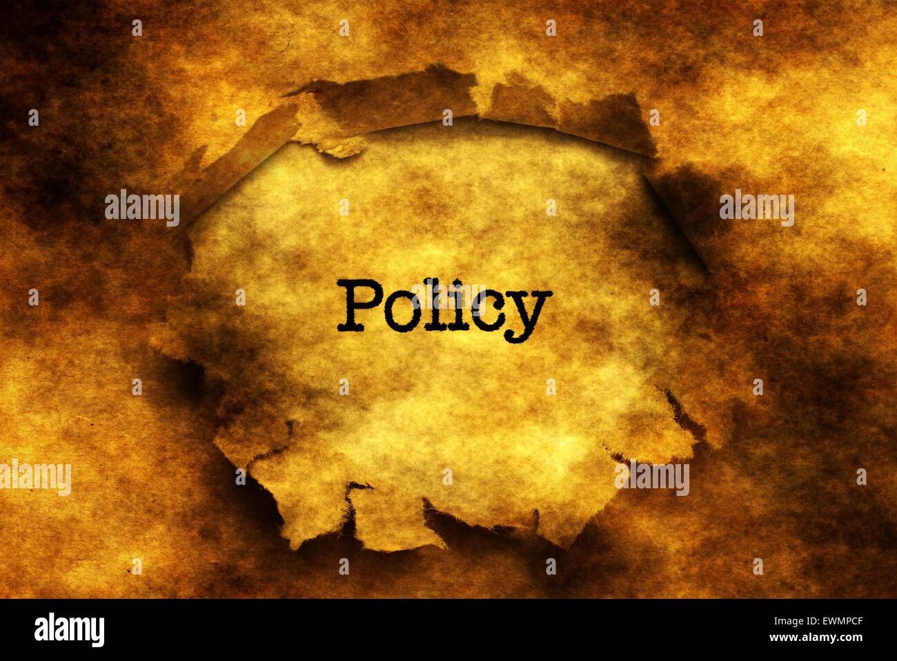 Contract paper hole grunge hi-res stock photography and images - Alamy