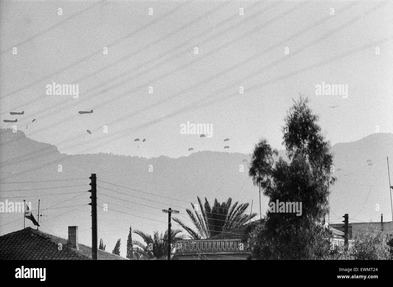 The Turkish invasion of Cyprus. Following the successful Greek coup ...