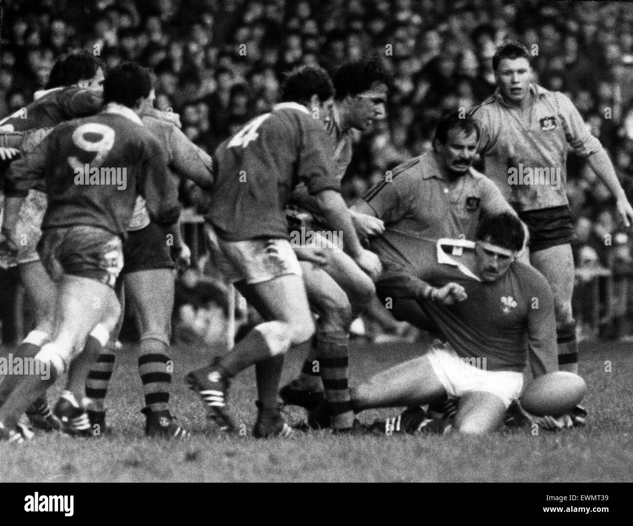 Australia 28-9 Wales, Australian 1984 rugby union tour of Britain and ...