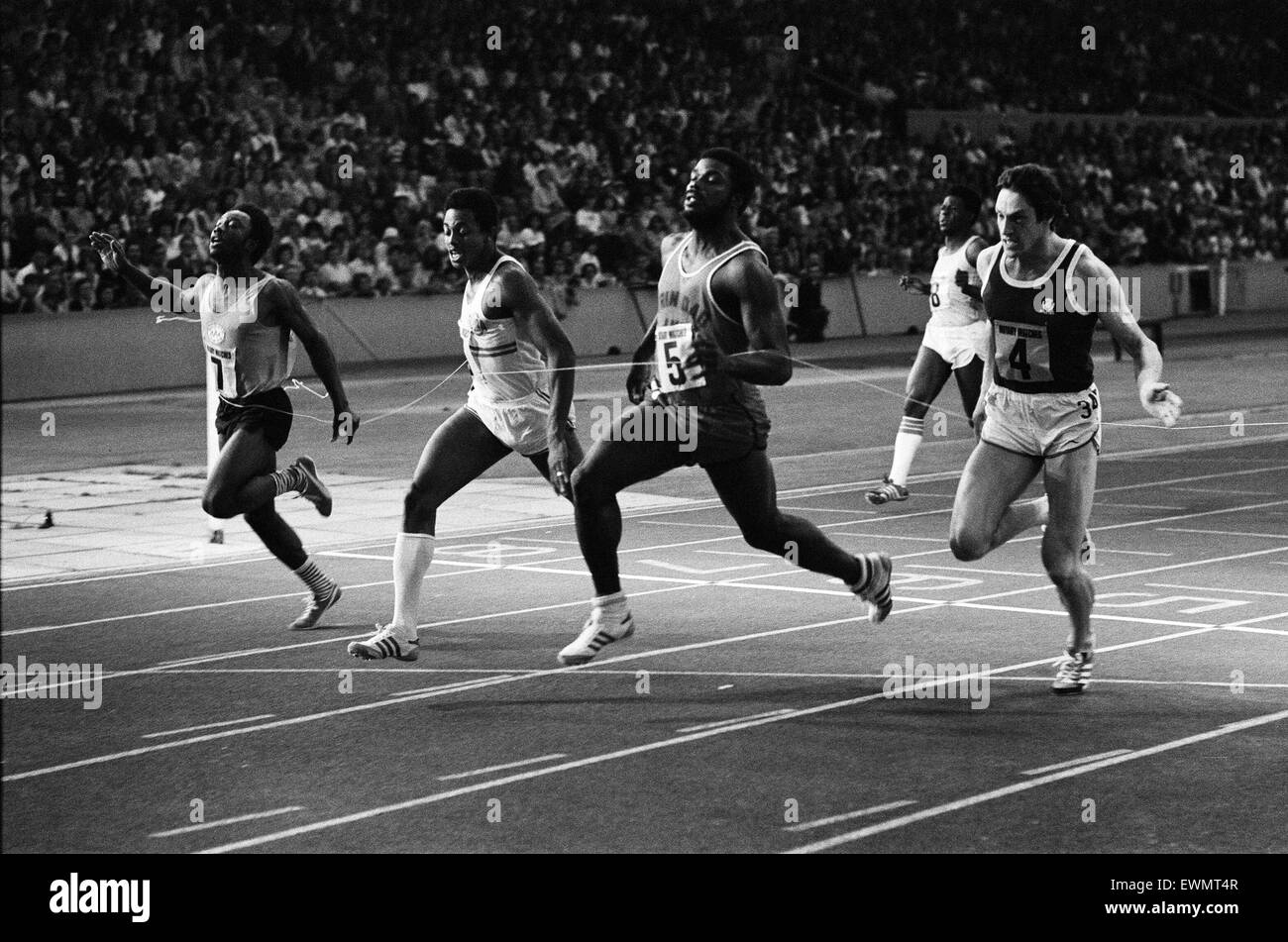 Allan Wells (right) comes in fourth place at the Rotary Watches ...