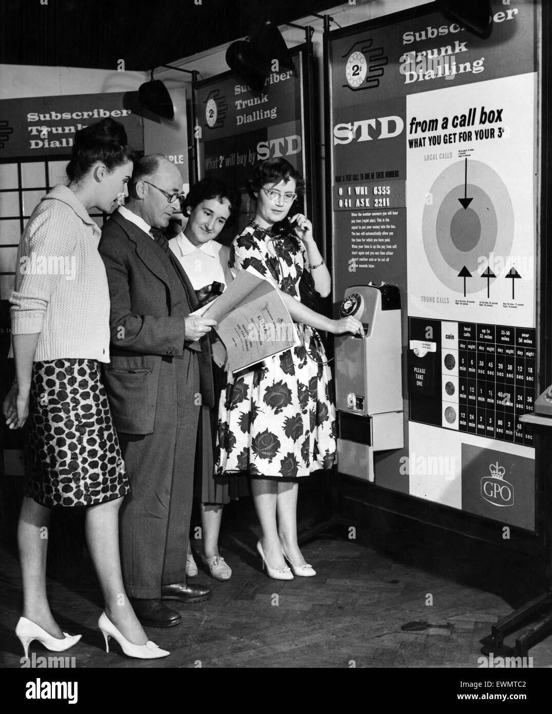 Gpo phone Black and White Stock Photos & Images - Alamy