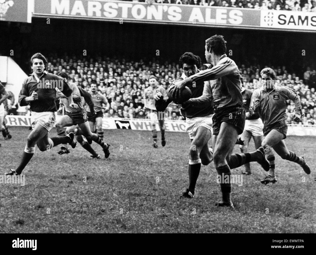 Australia 28-9 Wales, Australian 1984 rugby union tour of Britain and ...