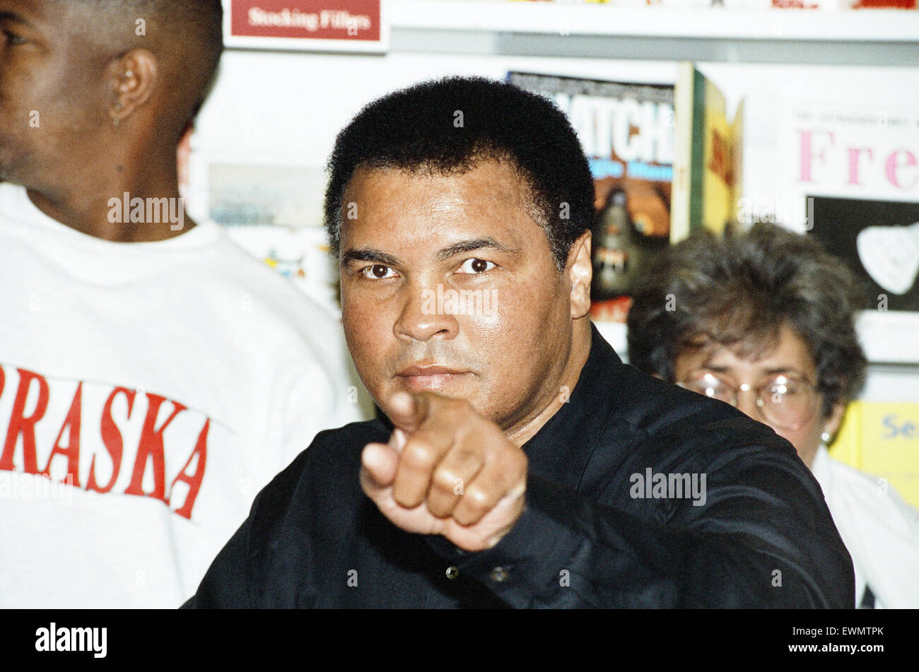 Muhammad Ali at a book signing for his latest book called A Thirty Year ...
