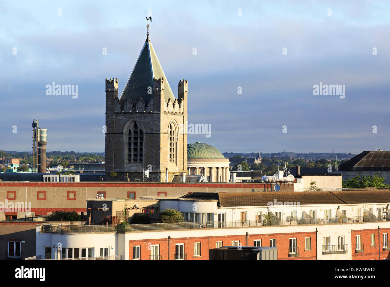 Morning view of downtown Dublin Stock Photo - Alamy