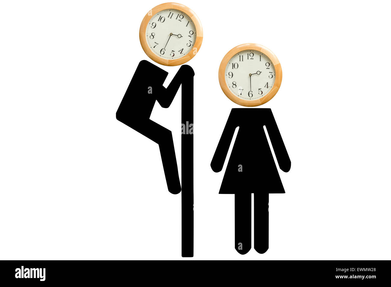 Watch the time Stock Photo - Alamy