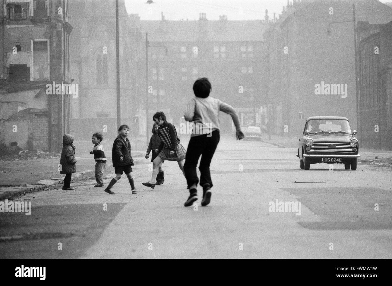 Glasgow, Scotland, 6th March 1971. Face of Britain 1971 Feature Stock ...