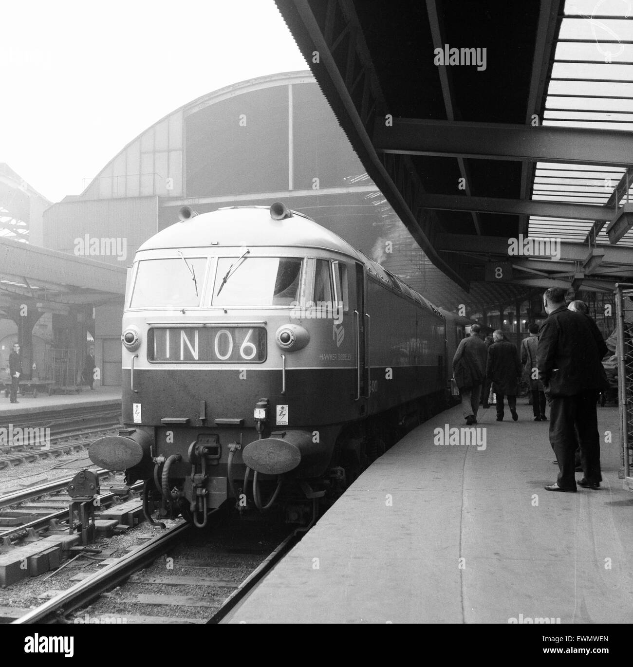 HS 4000 Kestrel diesel locomotive built by Hawker Siddleley, pictured ...
