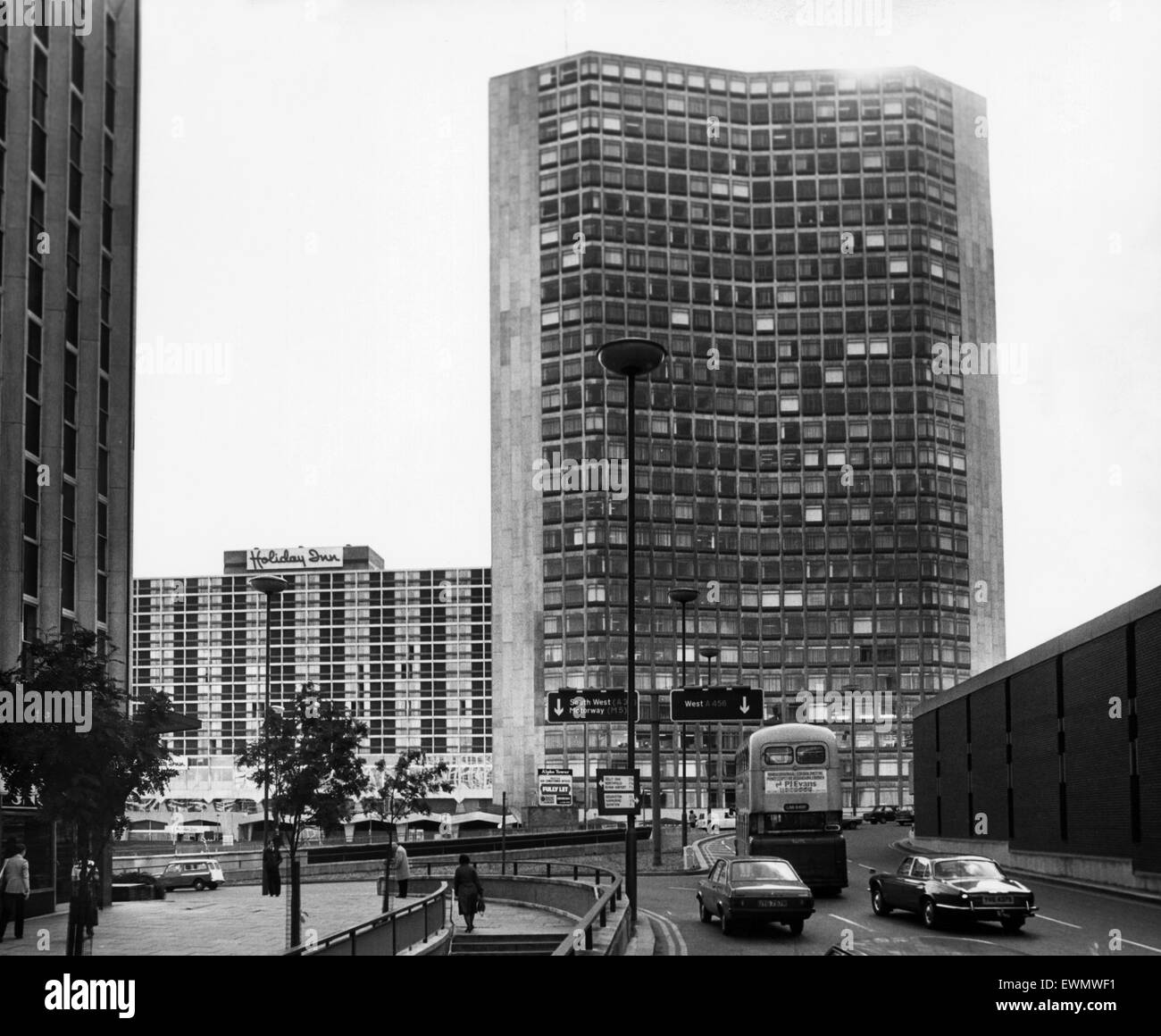 Alpha tower birmingham Black and White Stock Photos & Images - Alamy