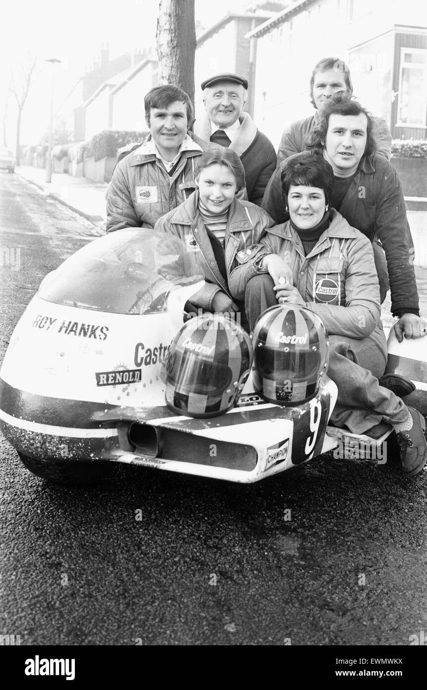 The Hanks Racing Team January 18th 1978 Back Row (L-R) Fred Hanks ...