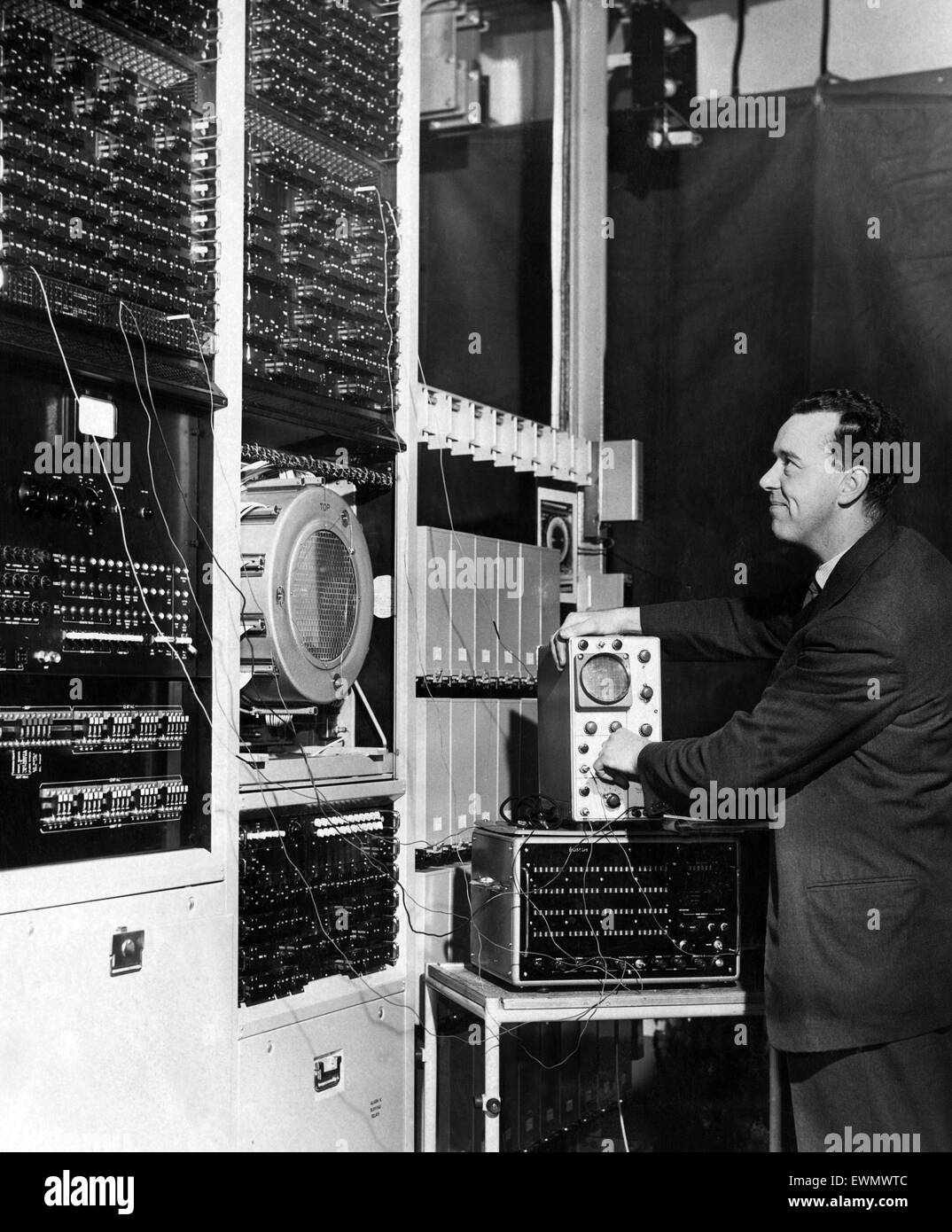 System operator Black and White Stock Photos & Images - Alamy