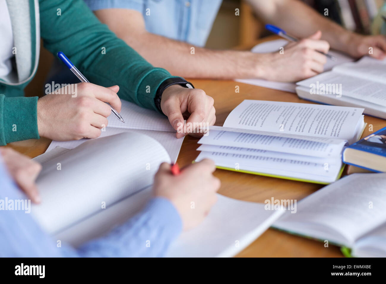 Books writing hi-res stock photography and images - Alamy