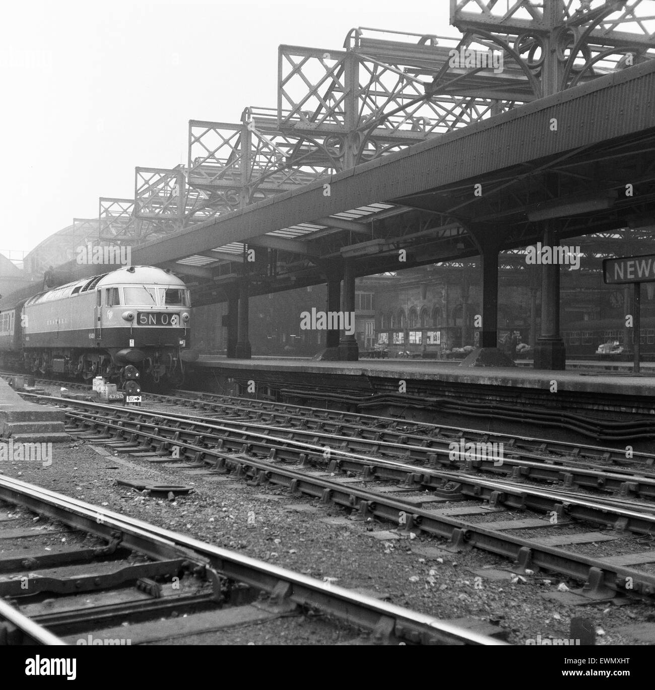 HS 4000 Kestrel diesel locomotive built by Hawker Siddleley, pictured ...