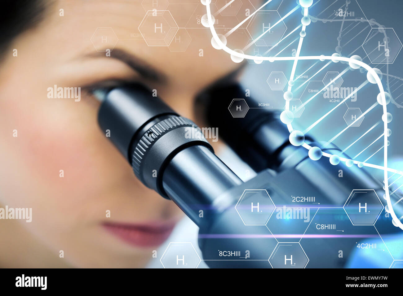 Microscope biological lab hi-res stock photography and images - Alamy
