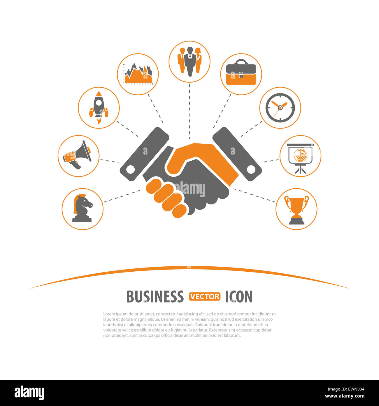 Business strategy icon hi-res stock photography and images - Alamy