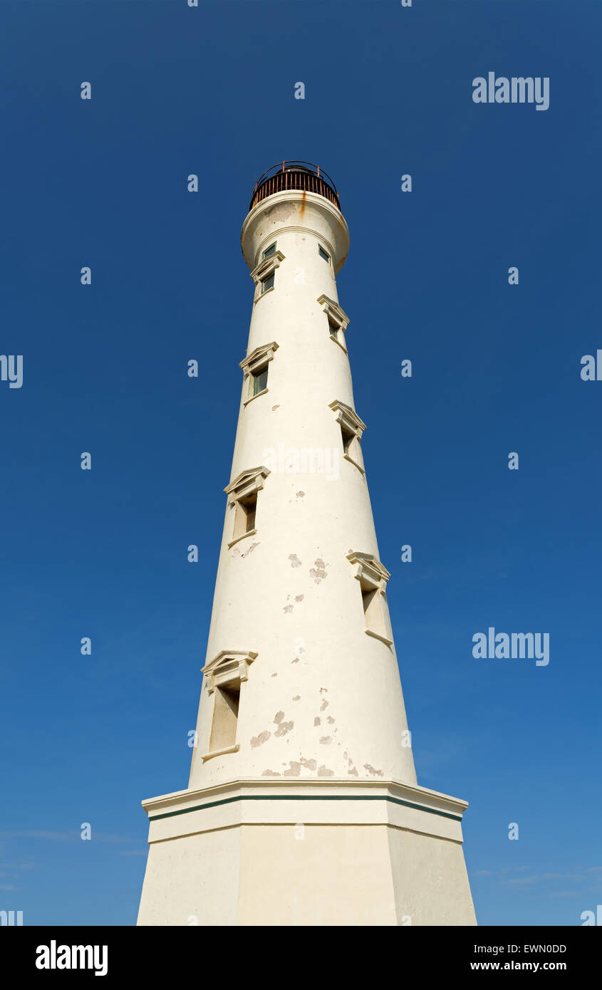 California Lighthouse on the Island of Aruba Stock Photo - Alamy