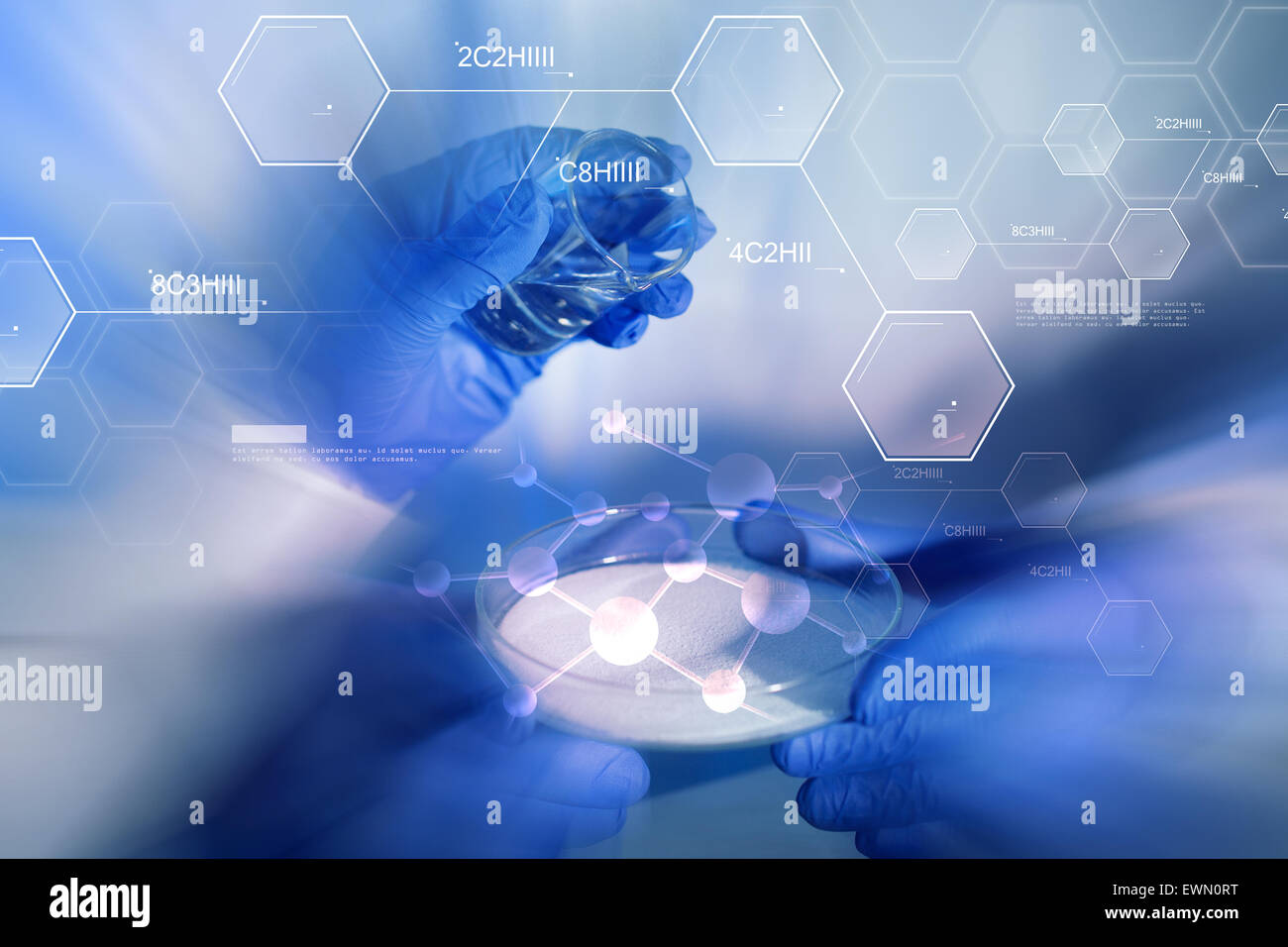 Scientists hands hi-res stock photography and images - Alamy