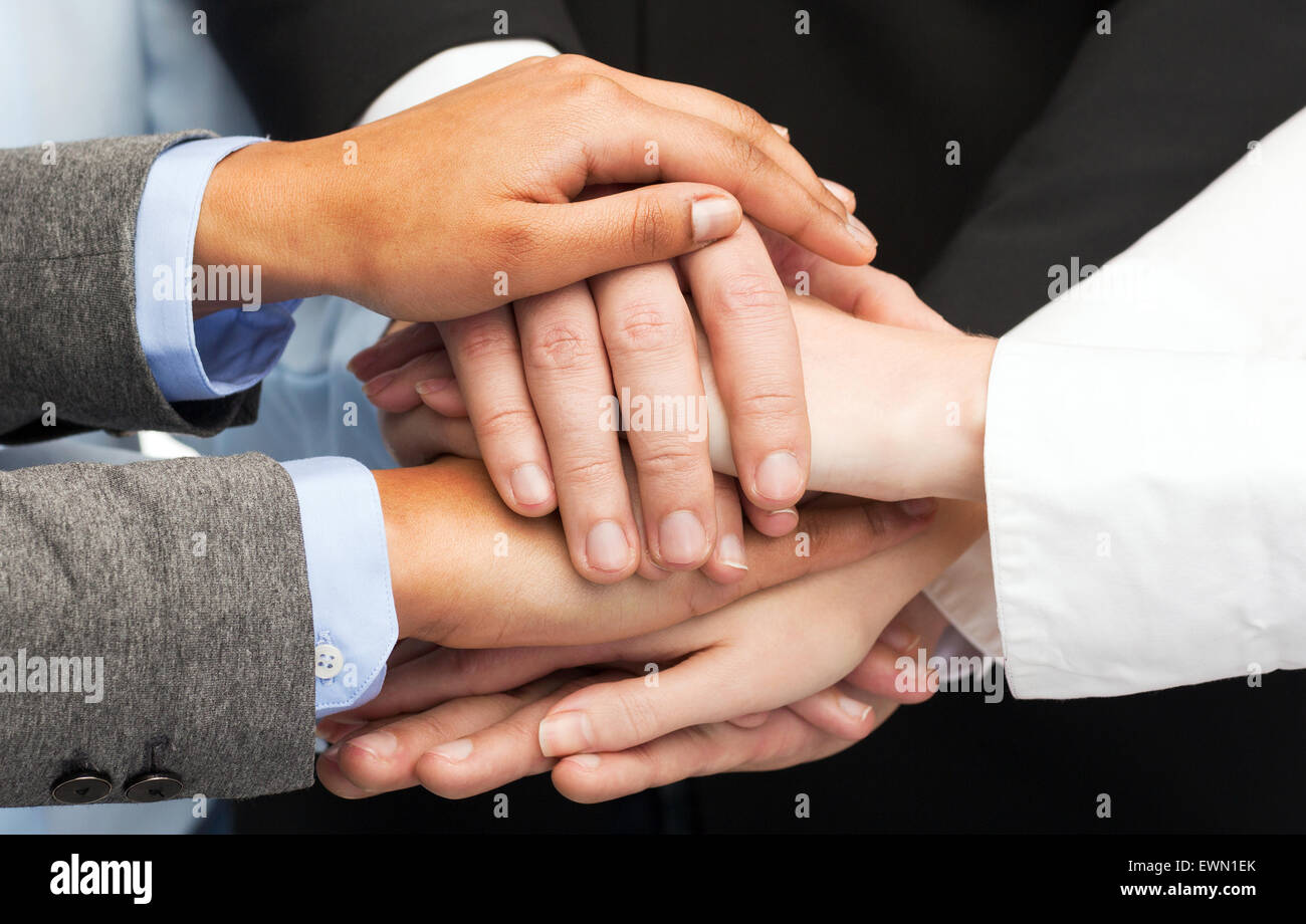 group of businesspeople celebrating victory Stock Photo - Alamy