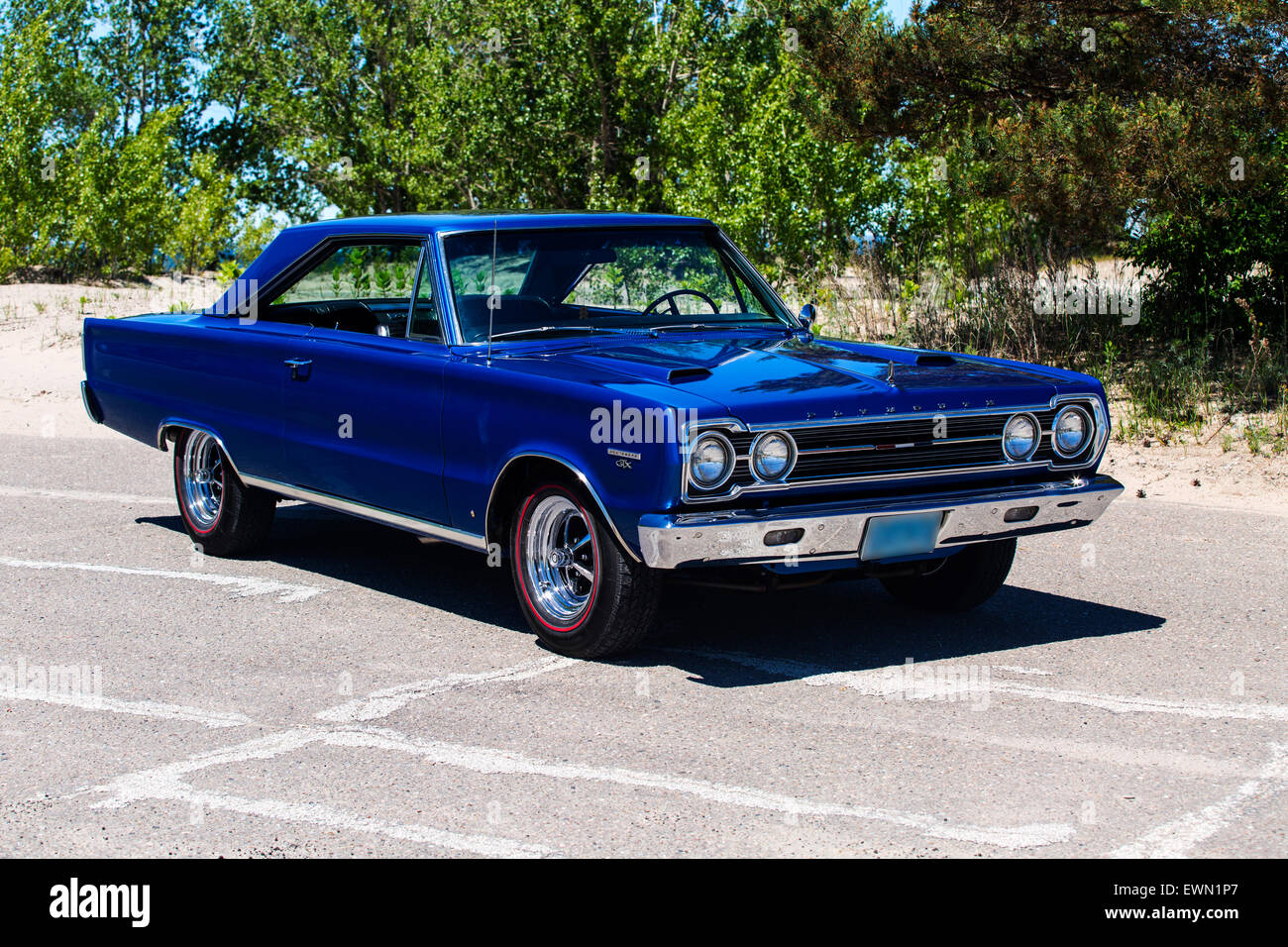 1967 Plymouth GTX Stock Photo - Alamy