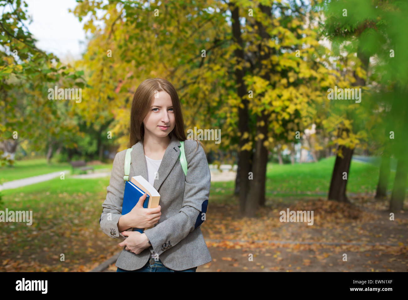 Student standing hi-res stock photography and images - Alamy