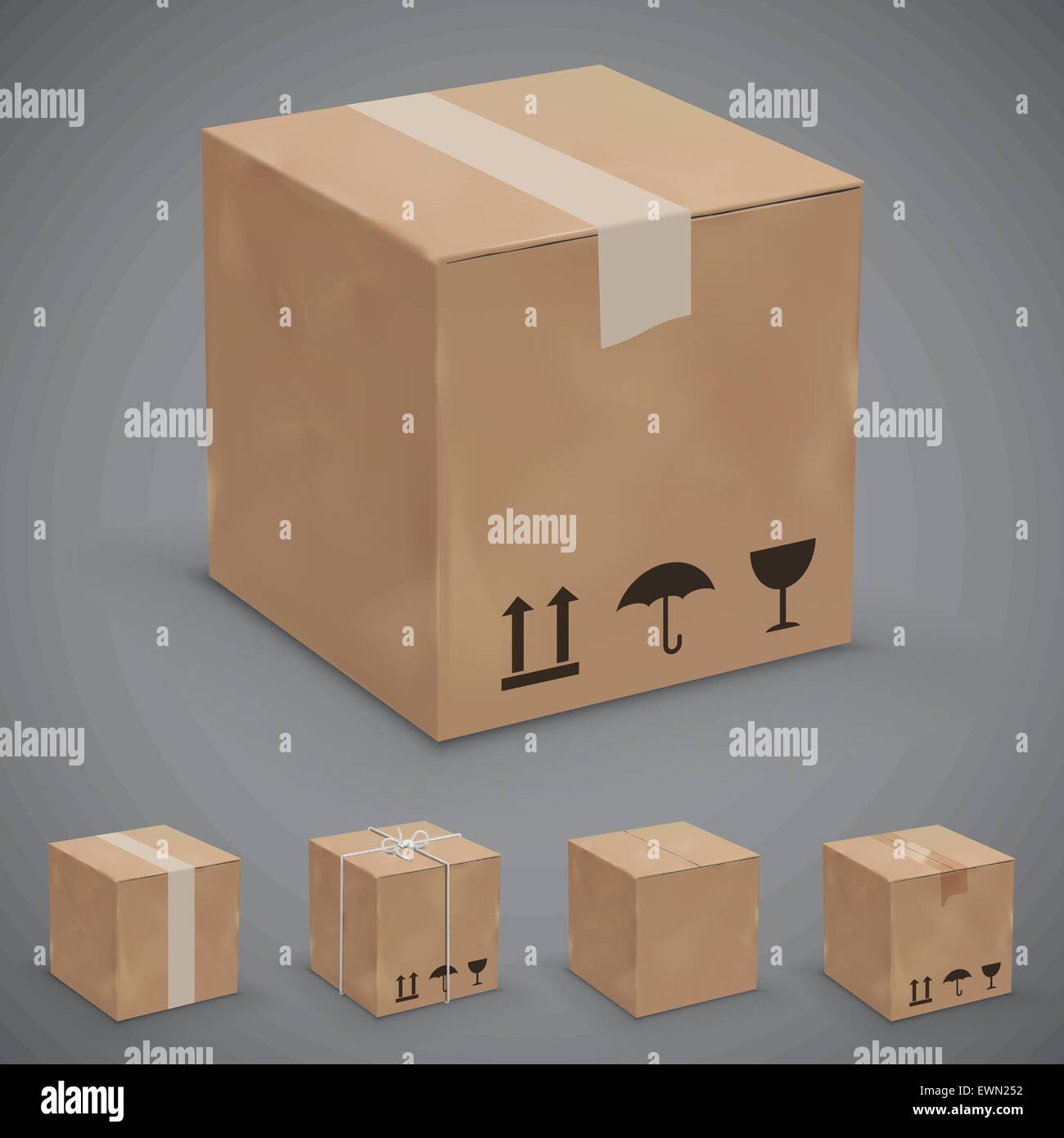 Old post office boxes Stock Vector Images - Alamy