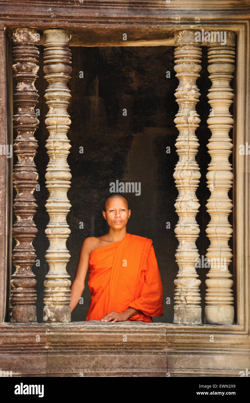 Monk window hi-res stock photography and images - Alamy