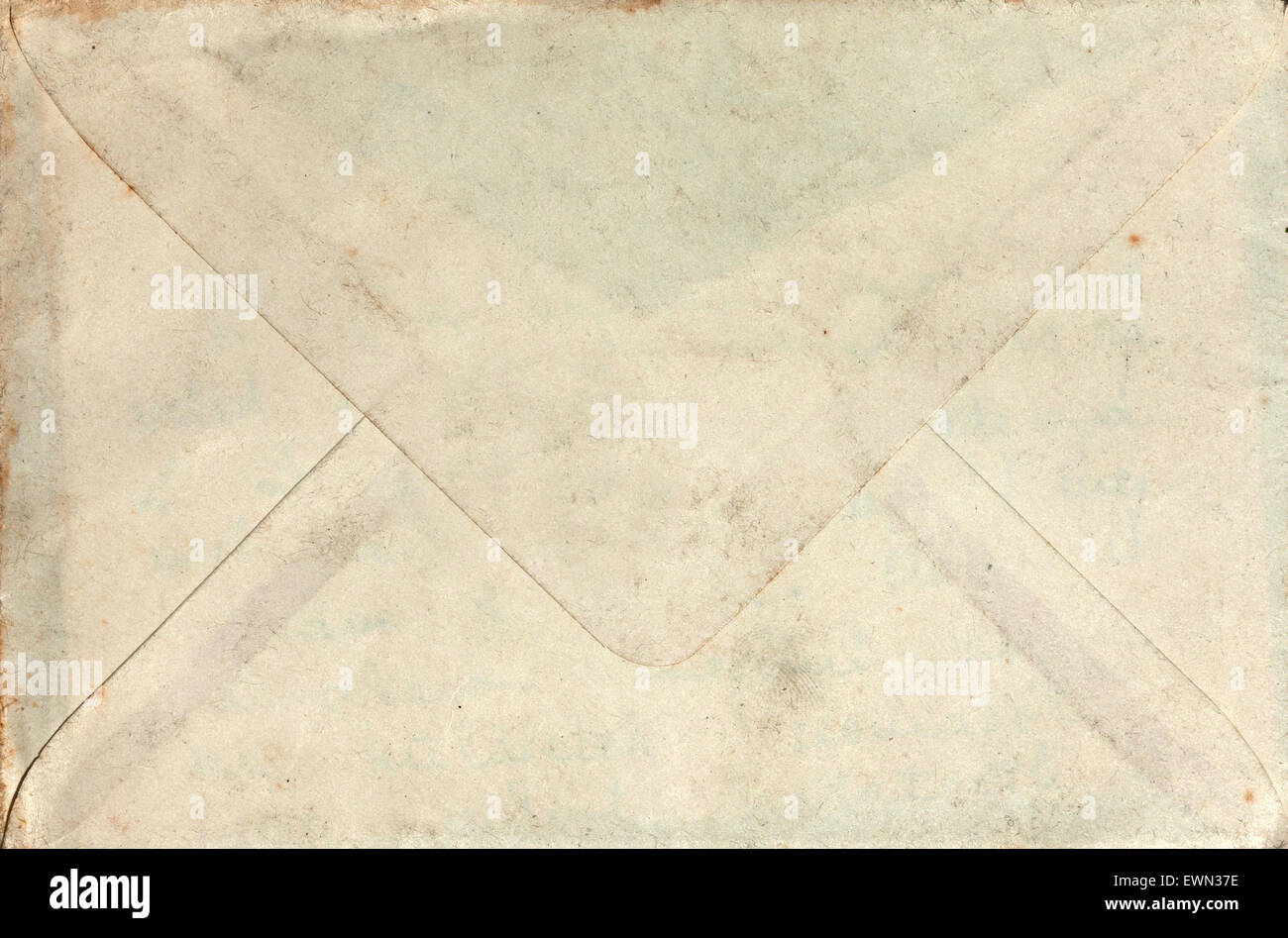 Closed old blank mail envelope Stock Photo - Alamy