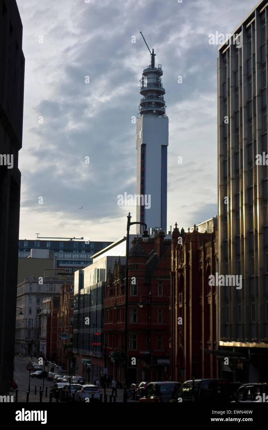 Newhall Street BT Tower Stock Photo - Alamy