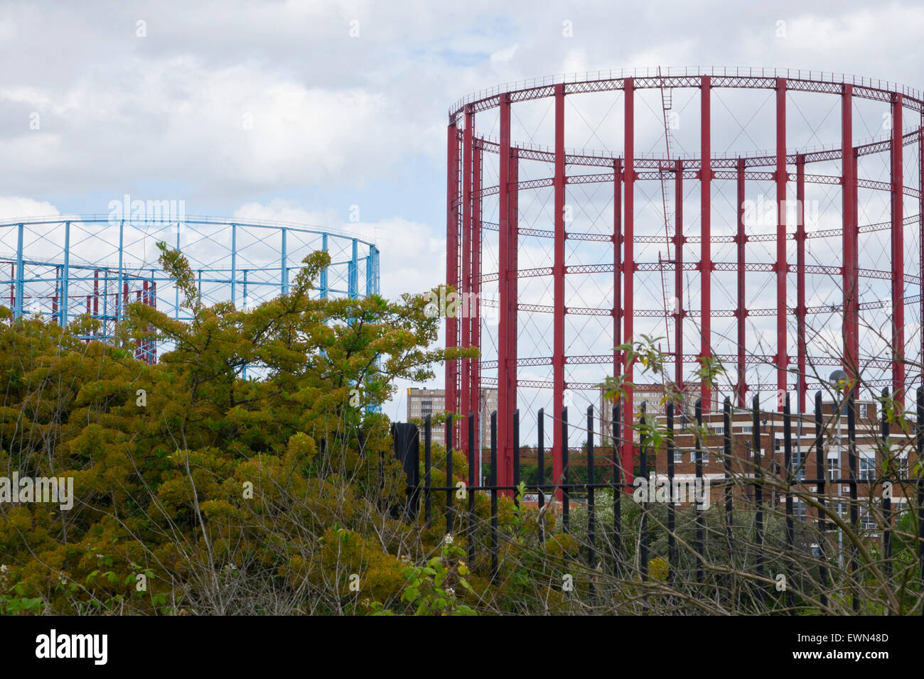 Empty gasometer hi-res stock photography and images - Alamy