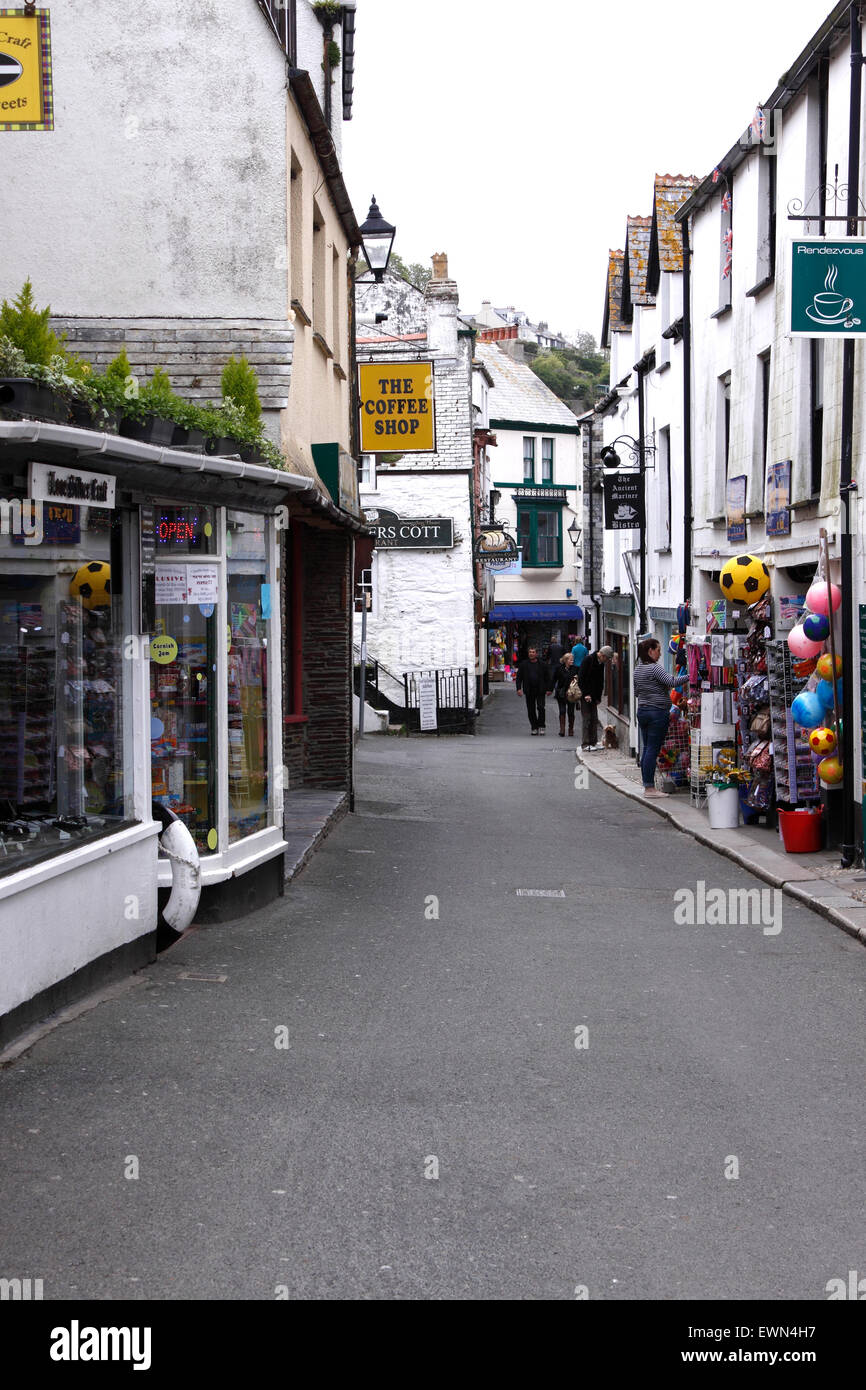 Picturesque backstreets and old houses village hi-res stock photography ...