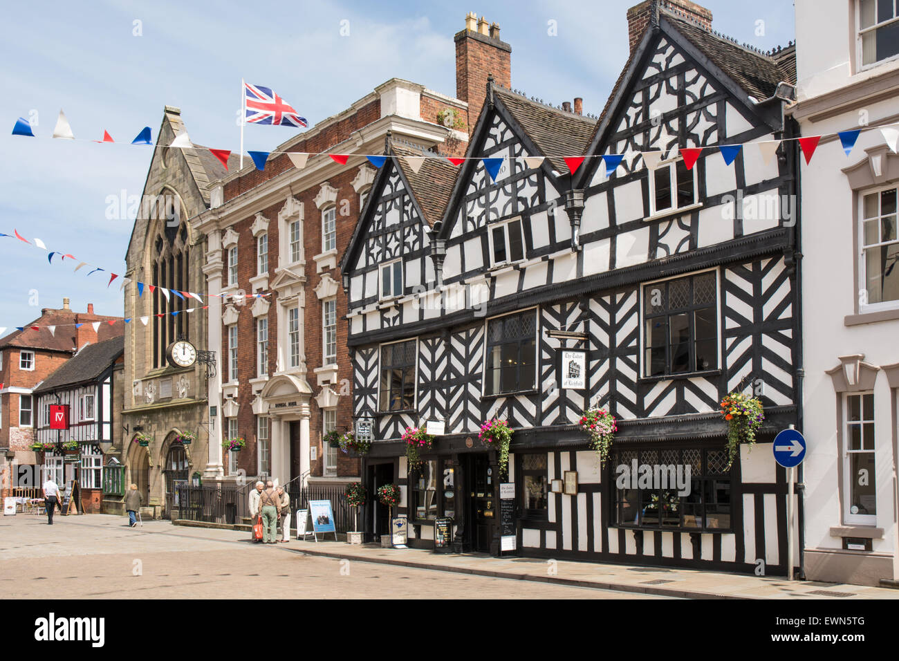 Lichfield town centre hi-res stock photography and images - Alamy