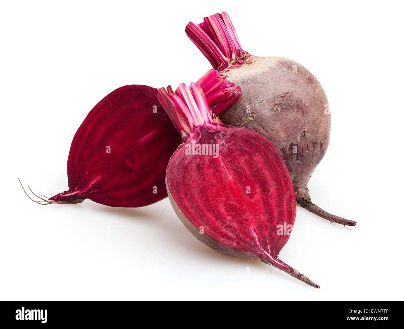 Beetroot chioggia Cut Out Stock Images & Pictures - Alamy