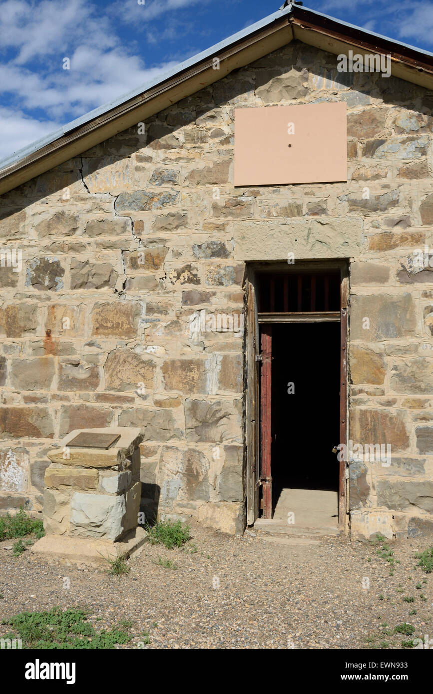 The old jail Cimarron, Colfax County, New Mexico USA Stock Photo - Alamy
