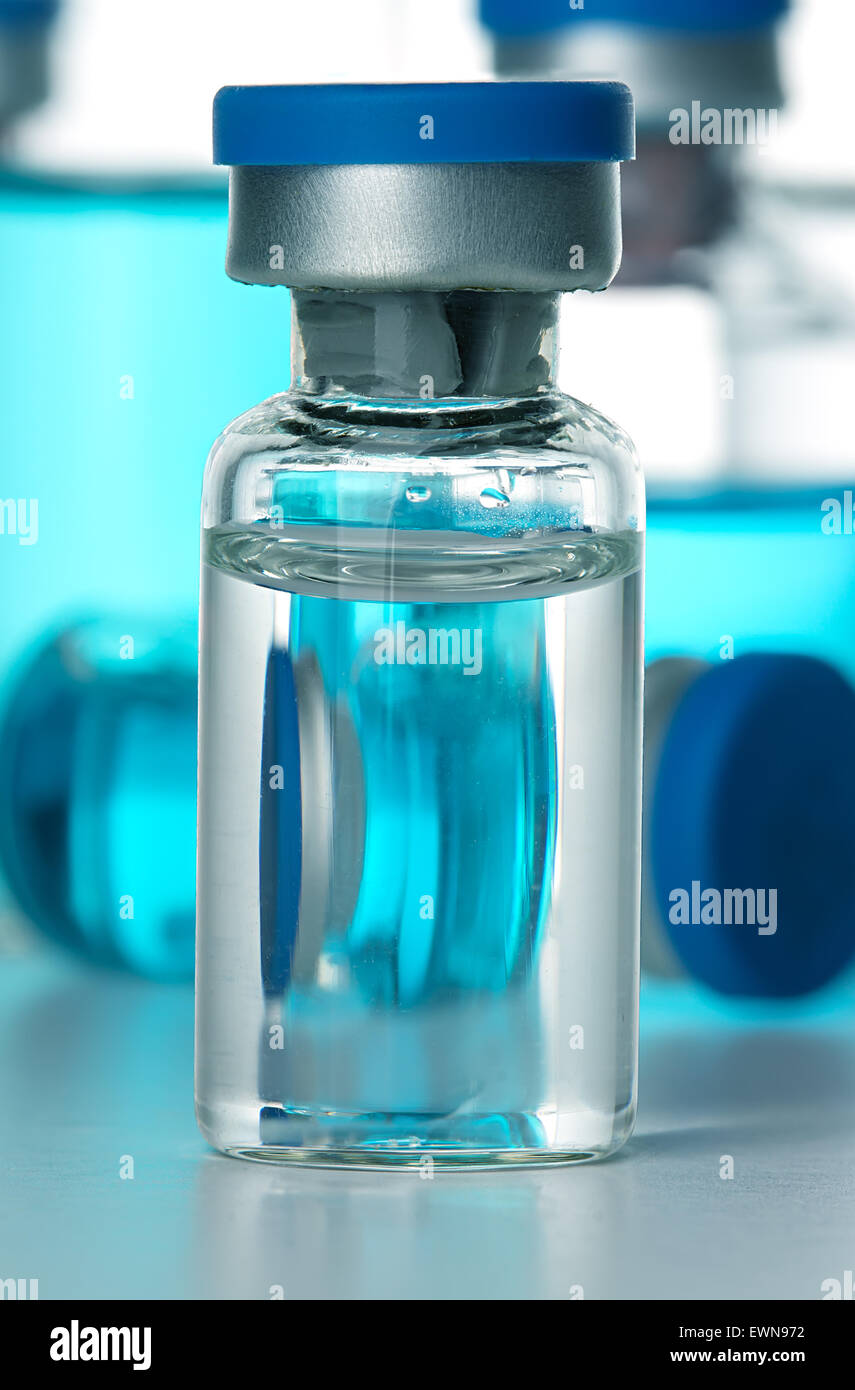 Vials of the vaccine Stock Photo - Alamy
