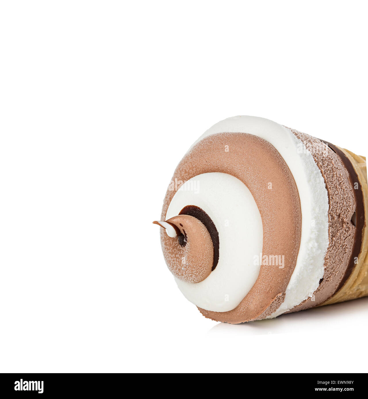 ice cream cone isolated Stock Photo - Alamy