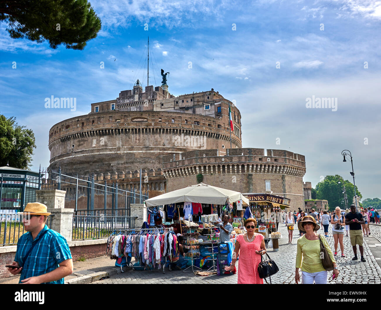 The Mausoleum of Hadrian, usually known as Castel Sant'Angelo, is a ...