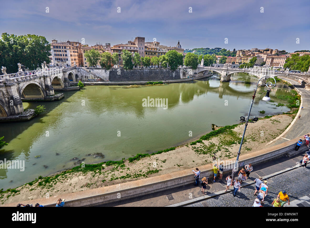 The Mausoleum of Hadrian, usually known as Castel Sant'Angelo, is a ...