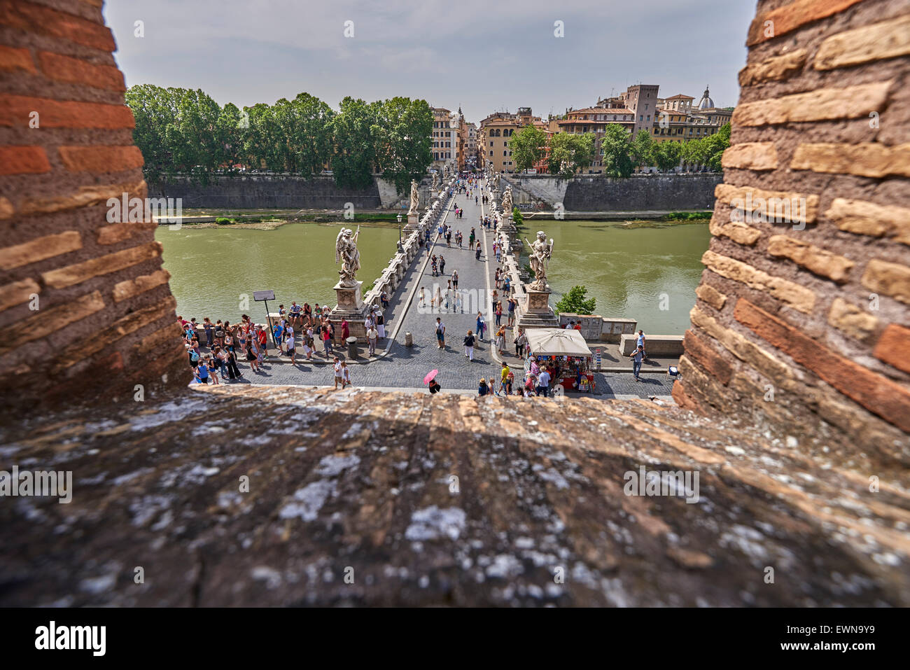 The Mausoleum of Hadrian, usually known as Castel Sant'Angelo, is a ...