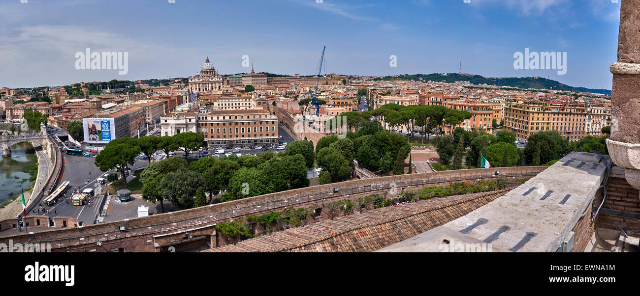 The Mausoleum of Hadrian, usually known as Castel Sant'Angelo, is a ...