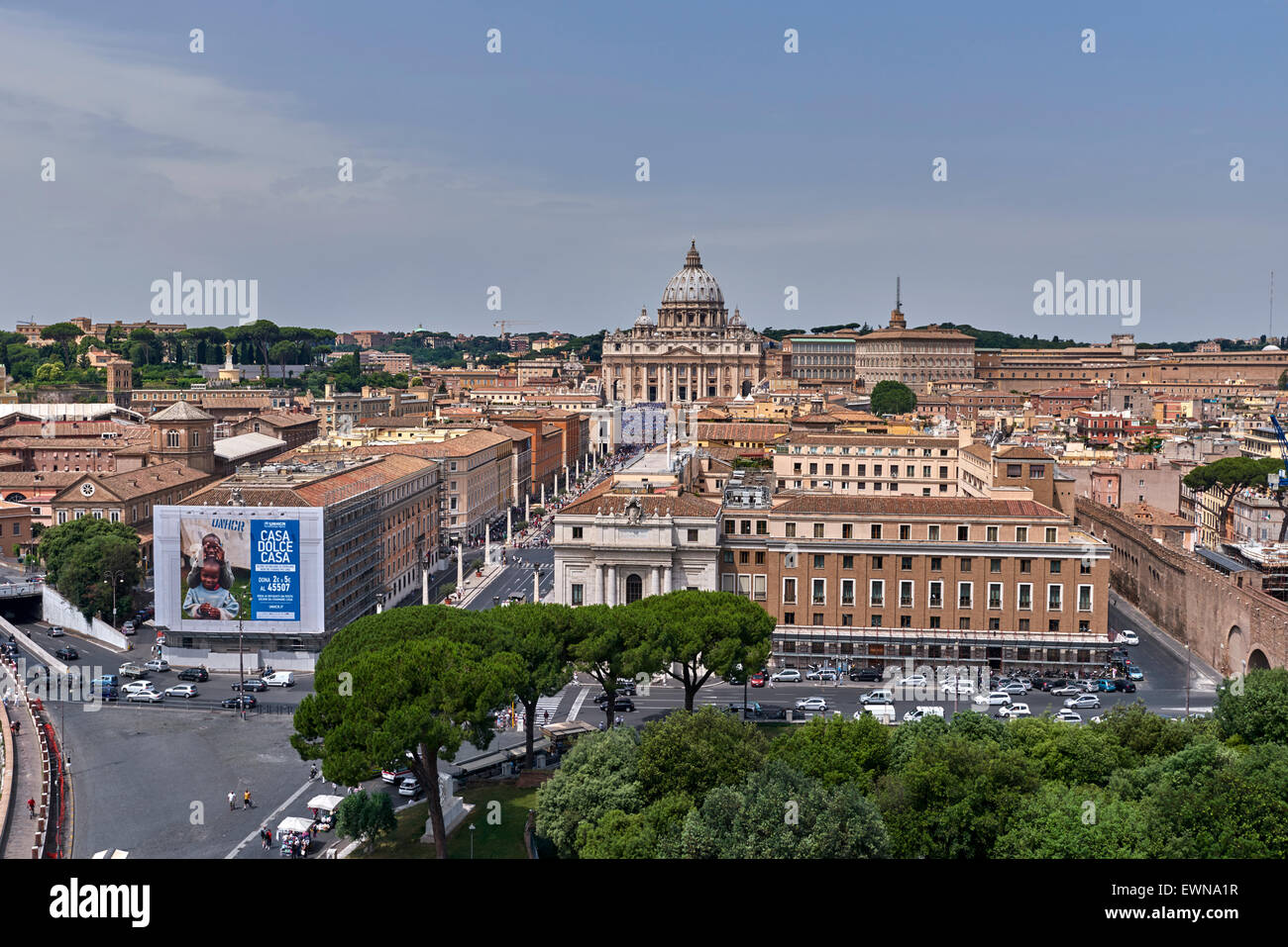 The Mausoleum of Hadrian, usually known as Castel Sant'Angelo, is a ...