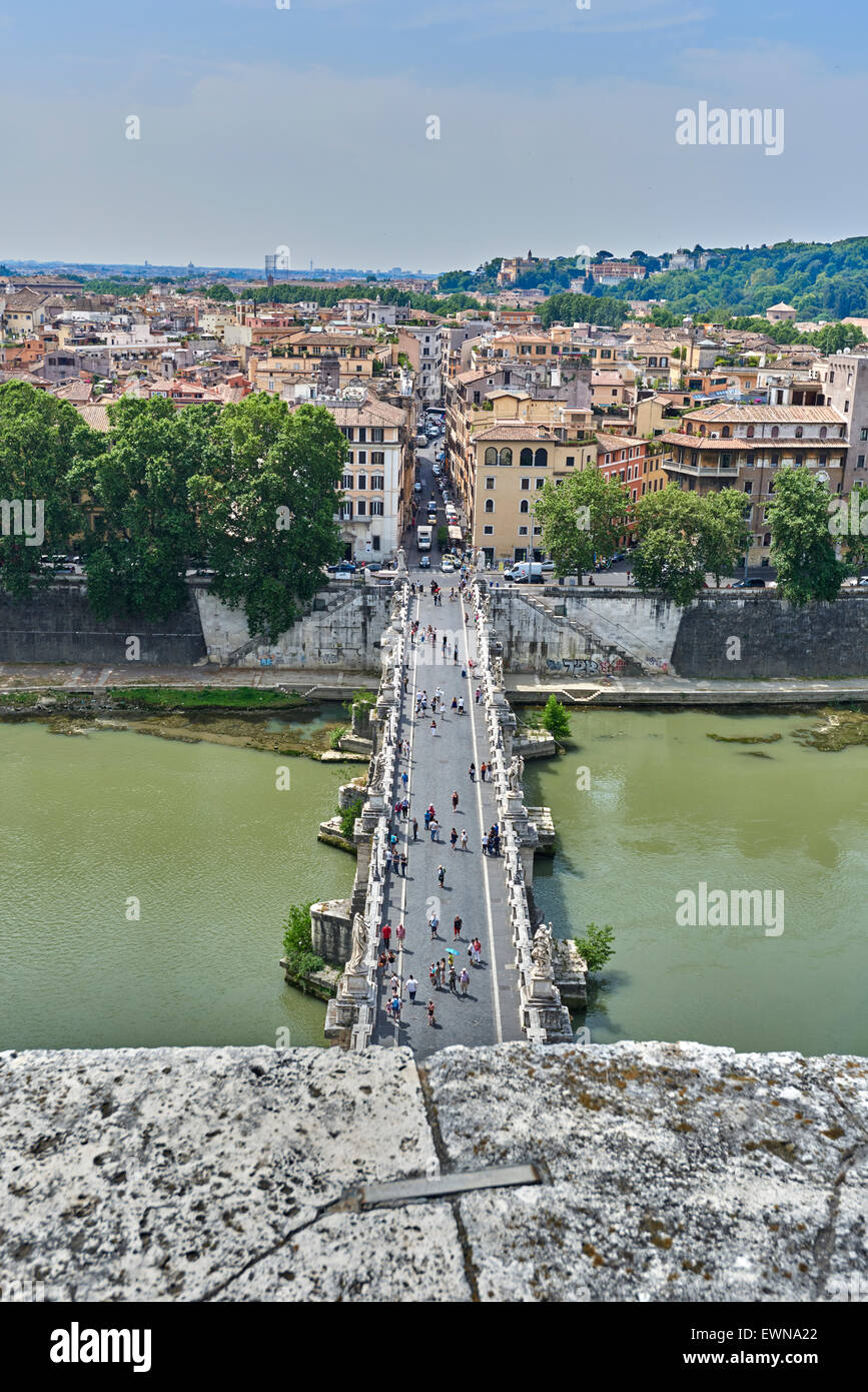 The Mausoleum of Hadrian, usually known as Castel Sant'Angelo, is a ...