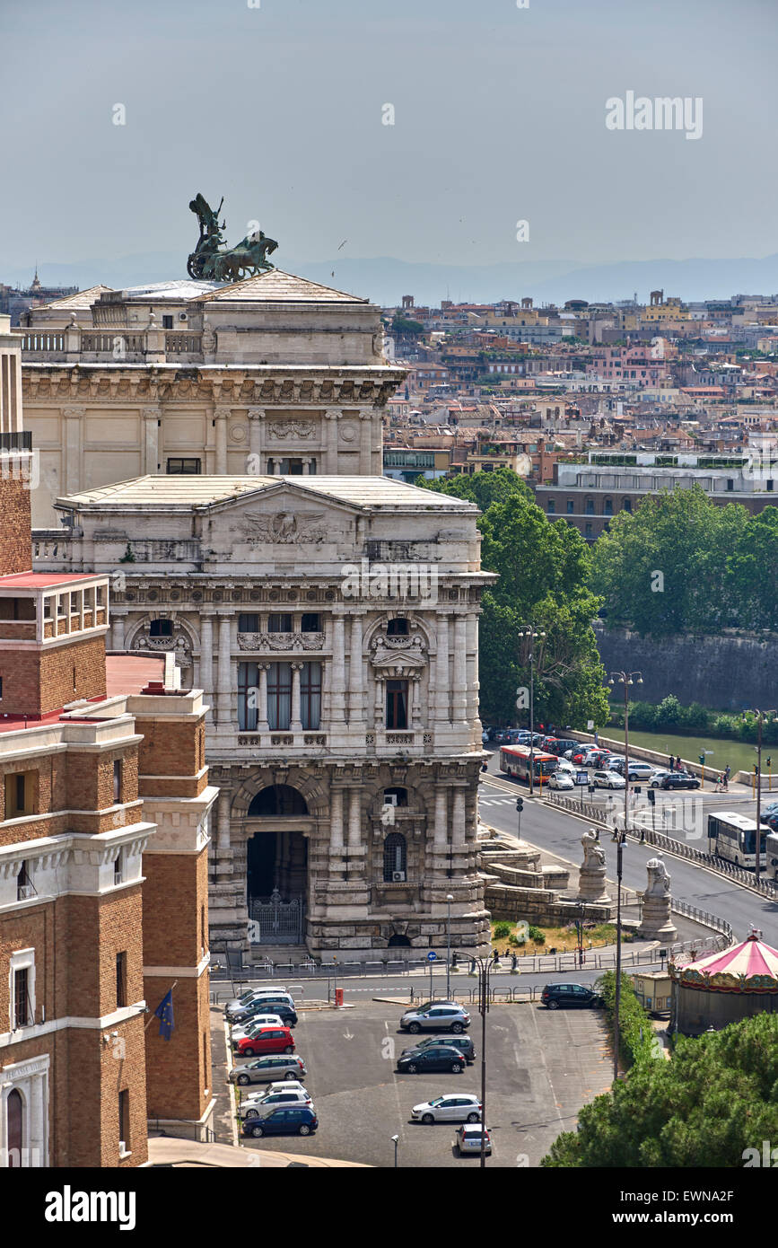 The Mausoleum of Hadrian, usually known as Castel Sant'Angelo, is a ...