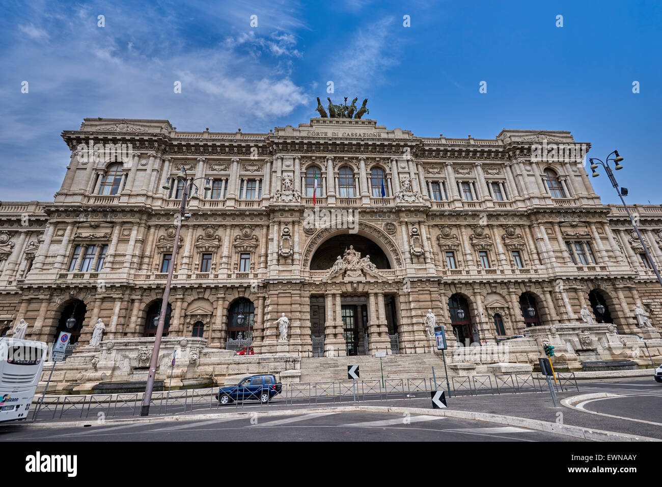 The Palace of Justice, Rome, located in the Prati district of Rome ...