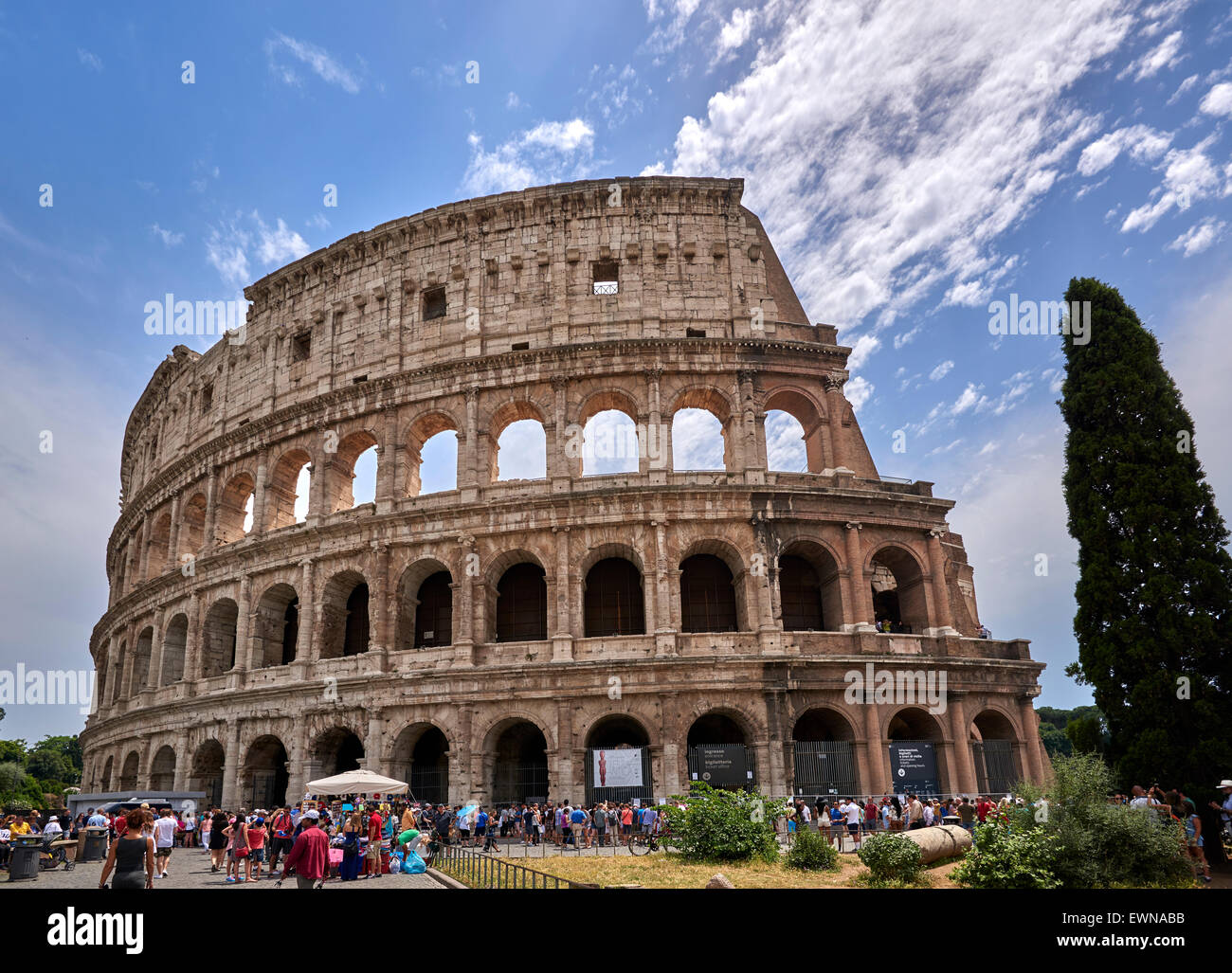The Colosseum or Coliseum, is an elliptical amphitheatre in the centre ...