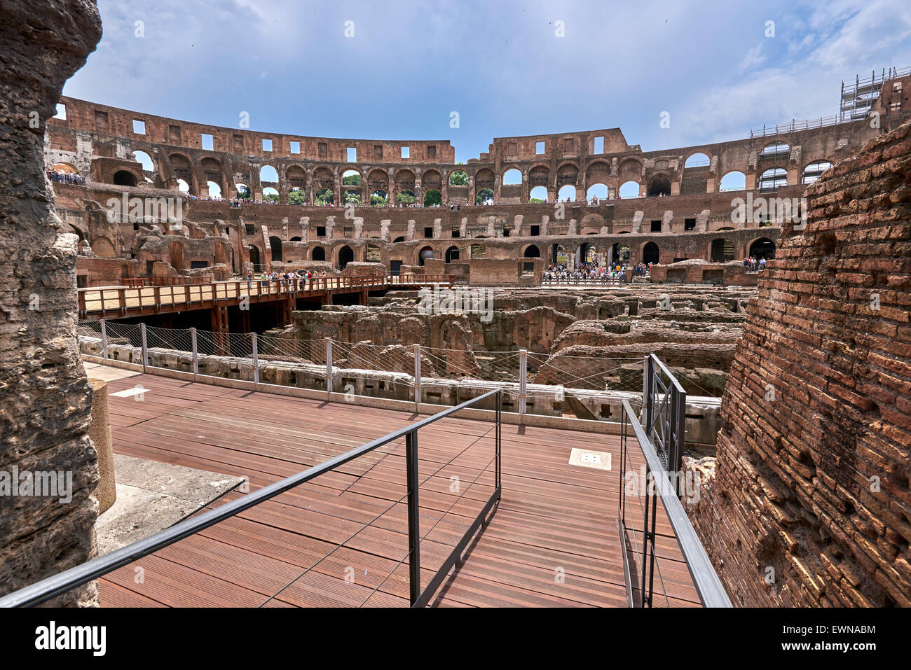 The Colosseum or Coliseum, is an elliptical amphitheatre in the centre ...