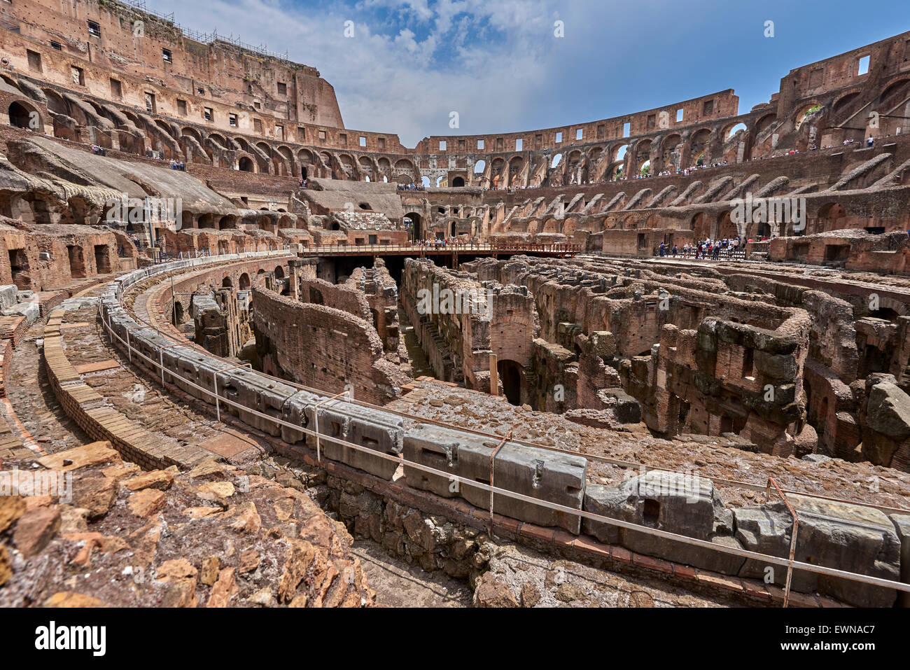 The Colosseum or Coliseum, is an elliptical amphitheatre in the centre ...