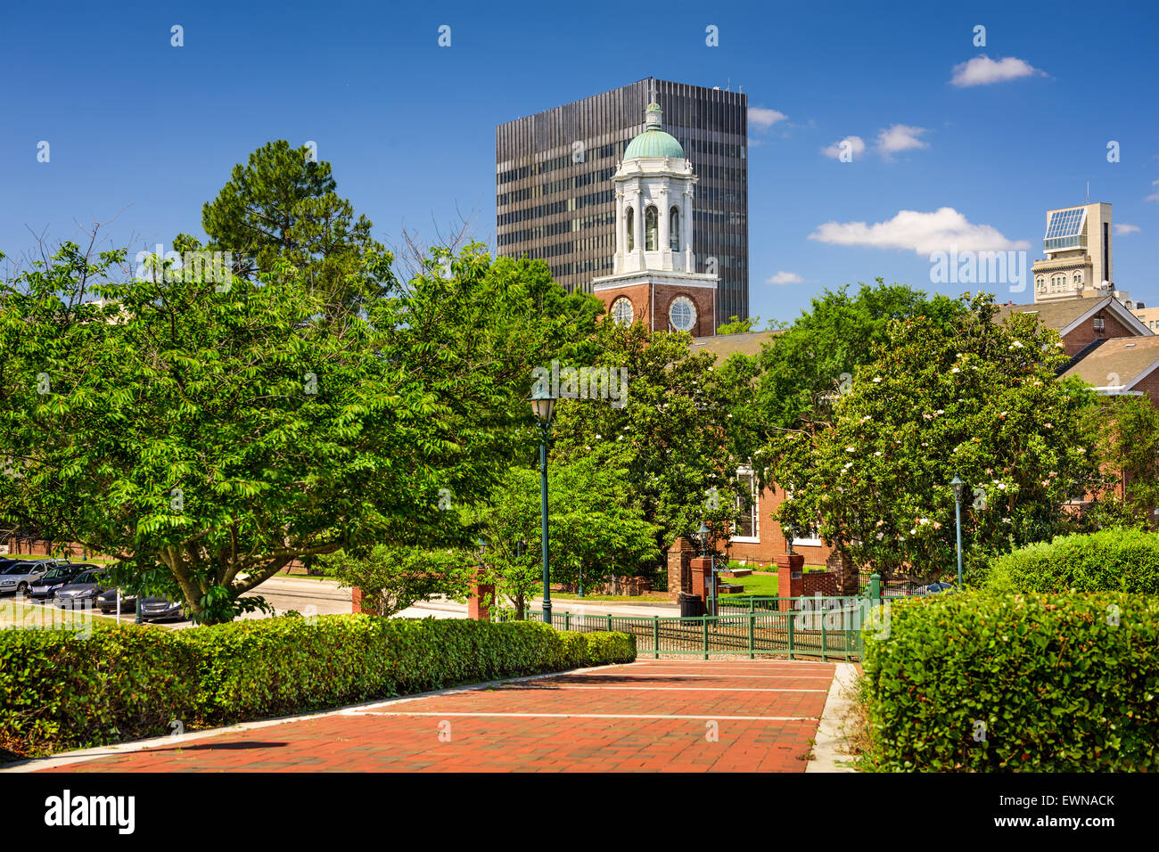 Augusta, Georgia, USA downtown scene at River Walk Stock Photo - Alamy