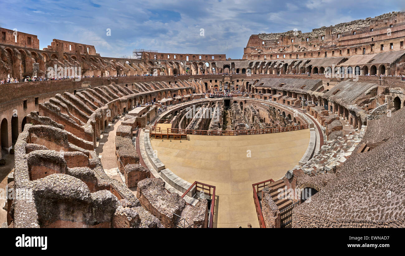 The Colosseum or Coliseum, is an elliptical amphitheatre in the centre ...
