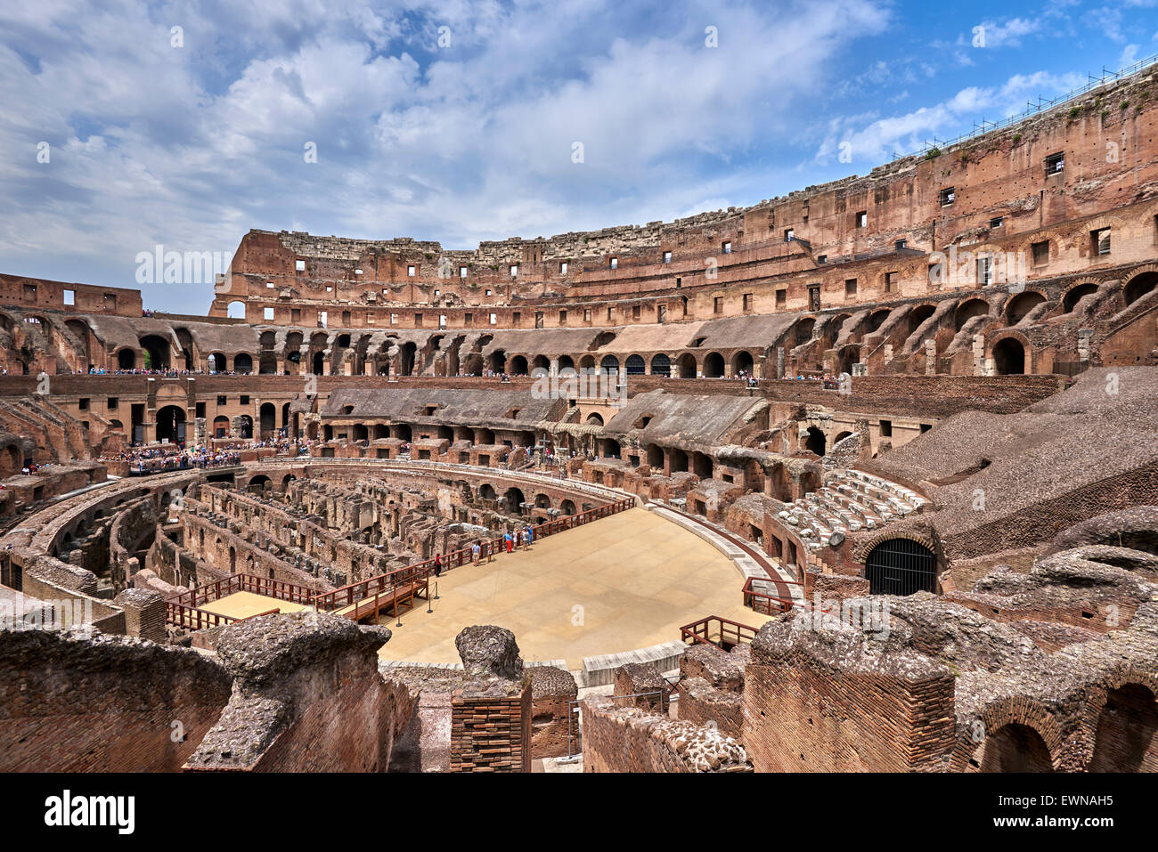 The Colosseum or Coliseum, is an elliptical amphitheatre in the centre ...