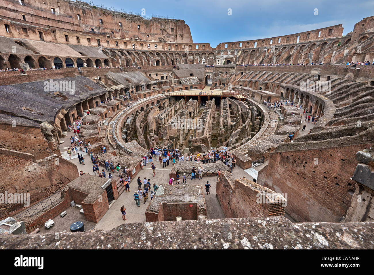 The Colosseum or Coliseum, is an elliptical amphitheatre in the centre ...